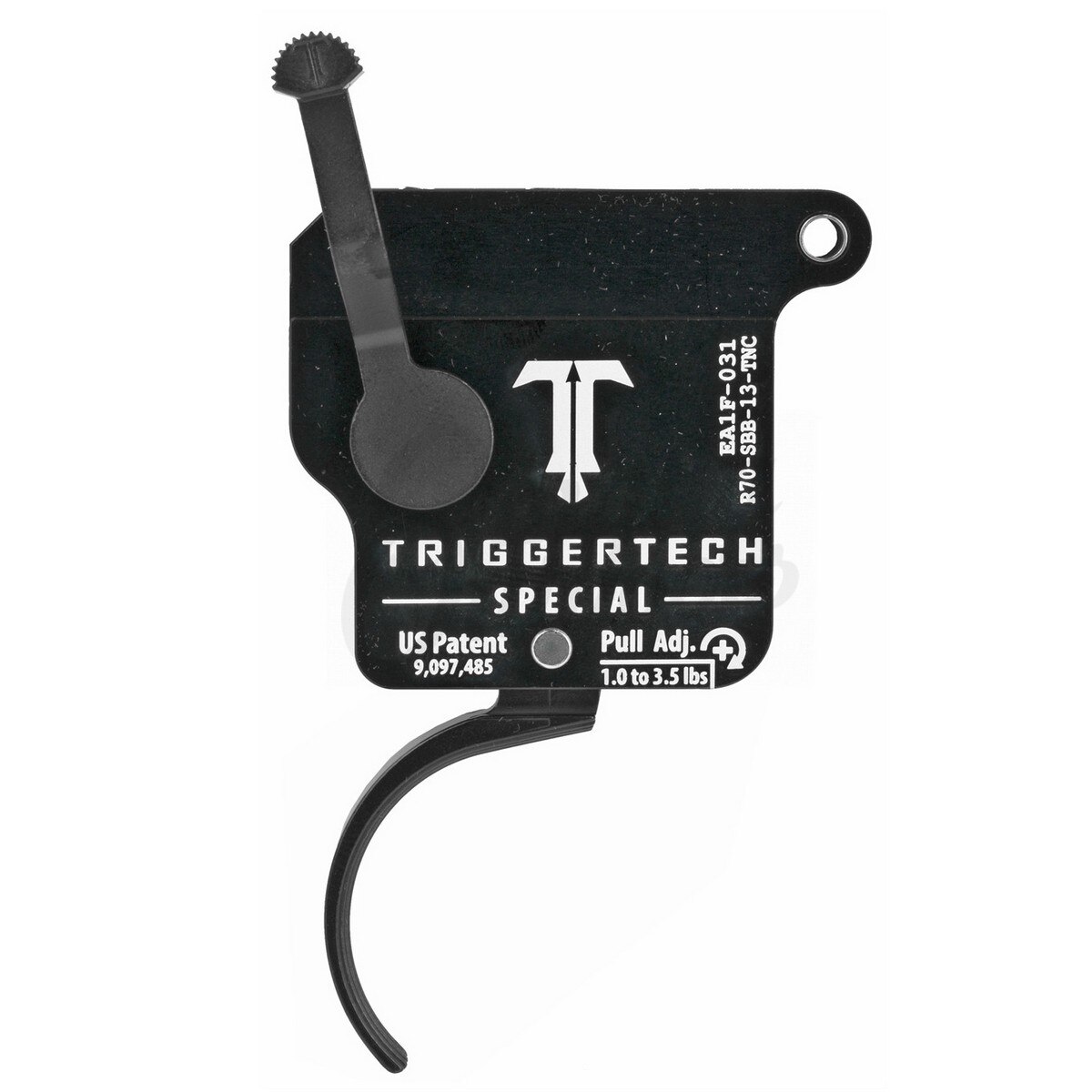 TriggerTech Rem 700 RH PVD Black Curved Trigger | Mack's Prairie Wings